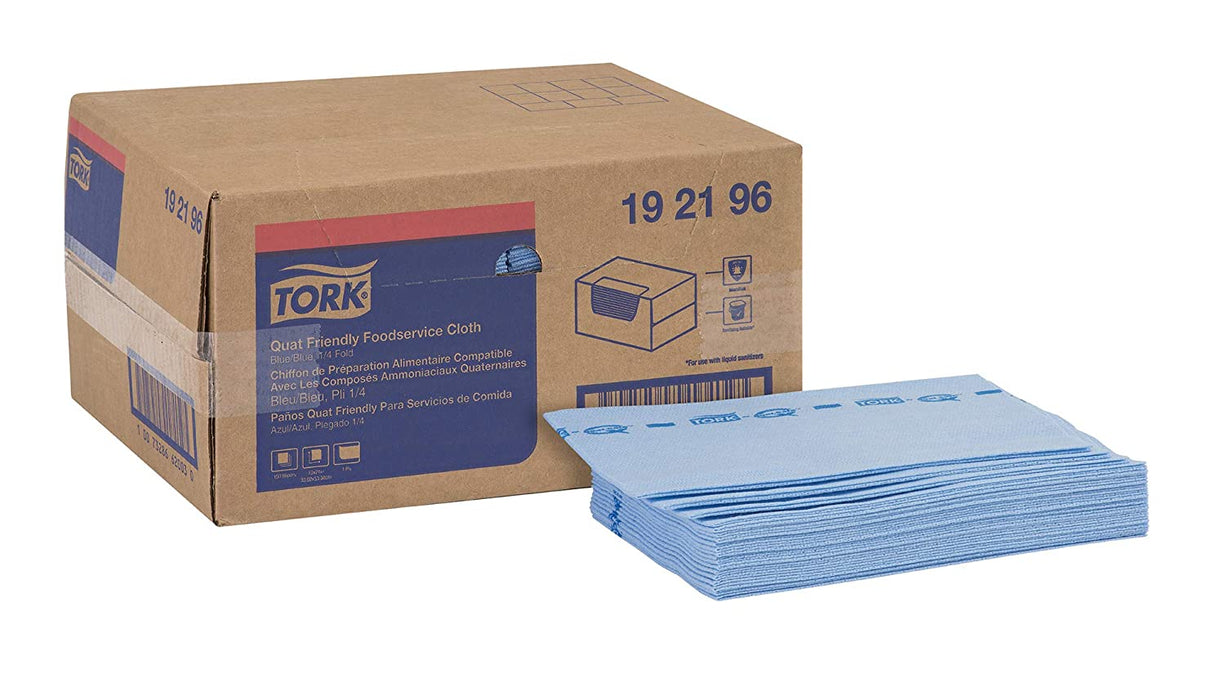 Essity Tork Quat-Friendly Foodservice Cleaning Towels - Quat-Friendly ...