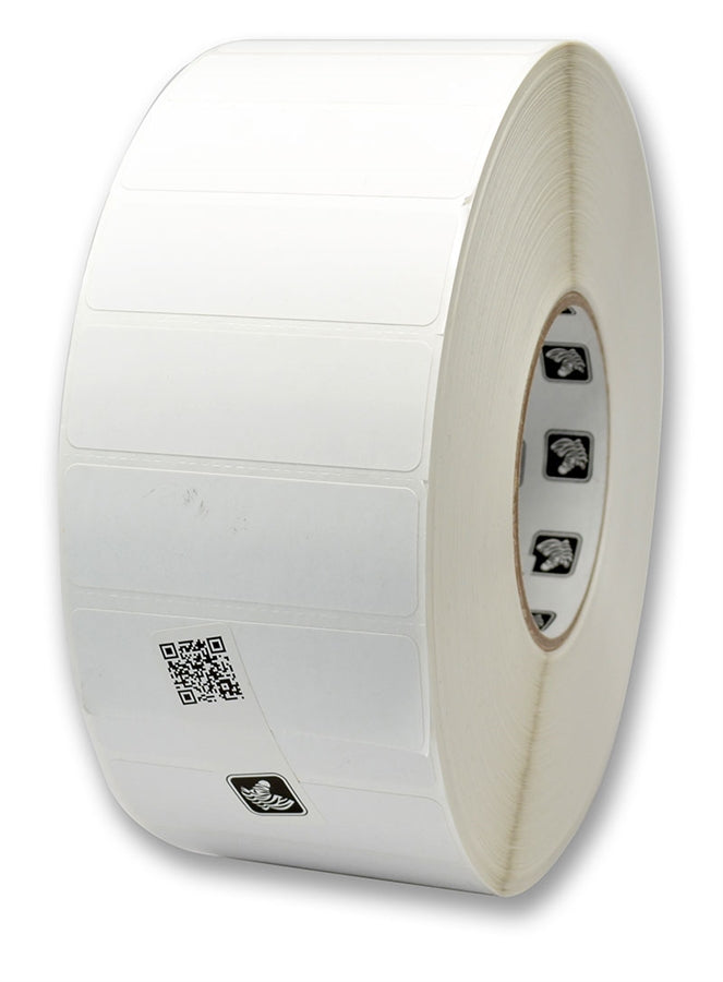 Zebra Direct Thermal Labels - Direct Thermal Coated Adhesive Label, Wh ...