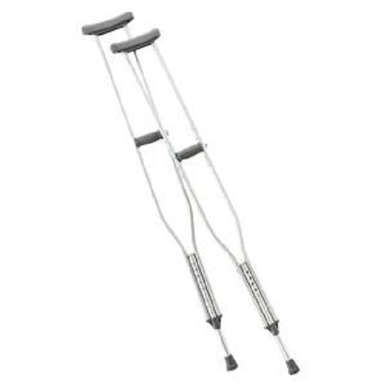 Cardinal Health Push Button Axillary Crutch, Tall | Crutch — Grayline ...