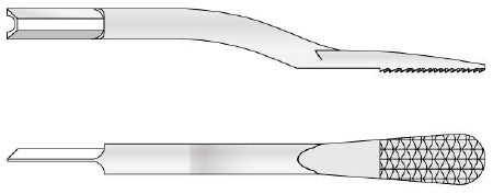 MicroAire Surgical Cross Cut Rasps - Tear Cross-Cut Rasp, 5.3 mm x 11 ...