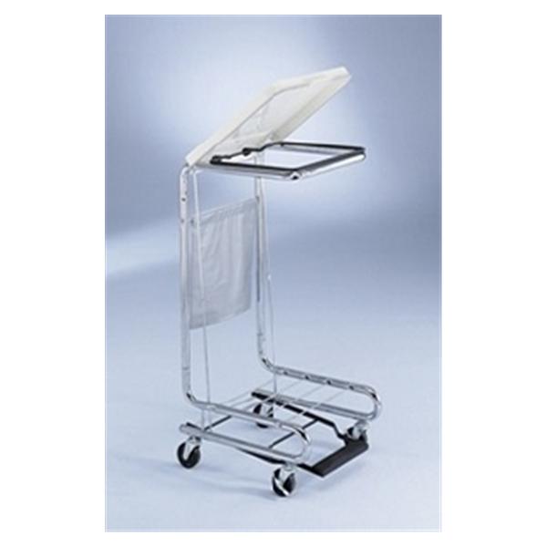 Blickman Health Hamper Linen Chrome 18-5/8x19-1/2x37-3/4" Silver EA ...