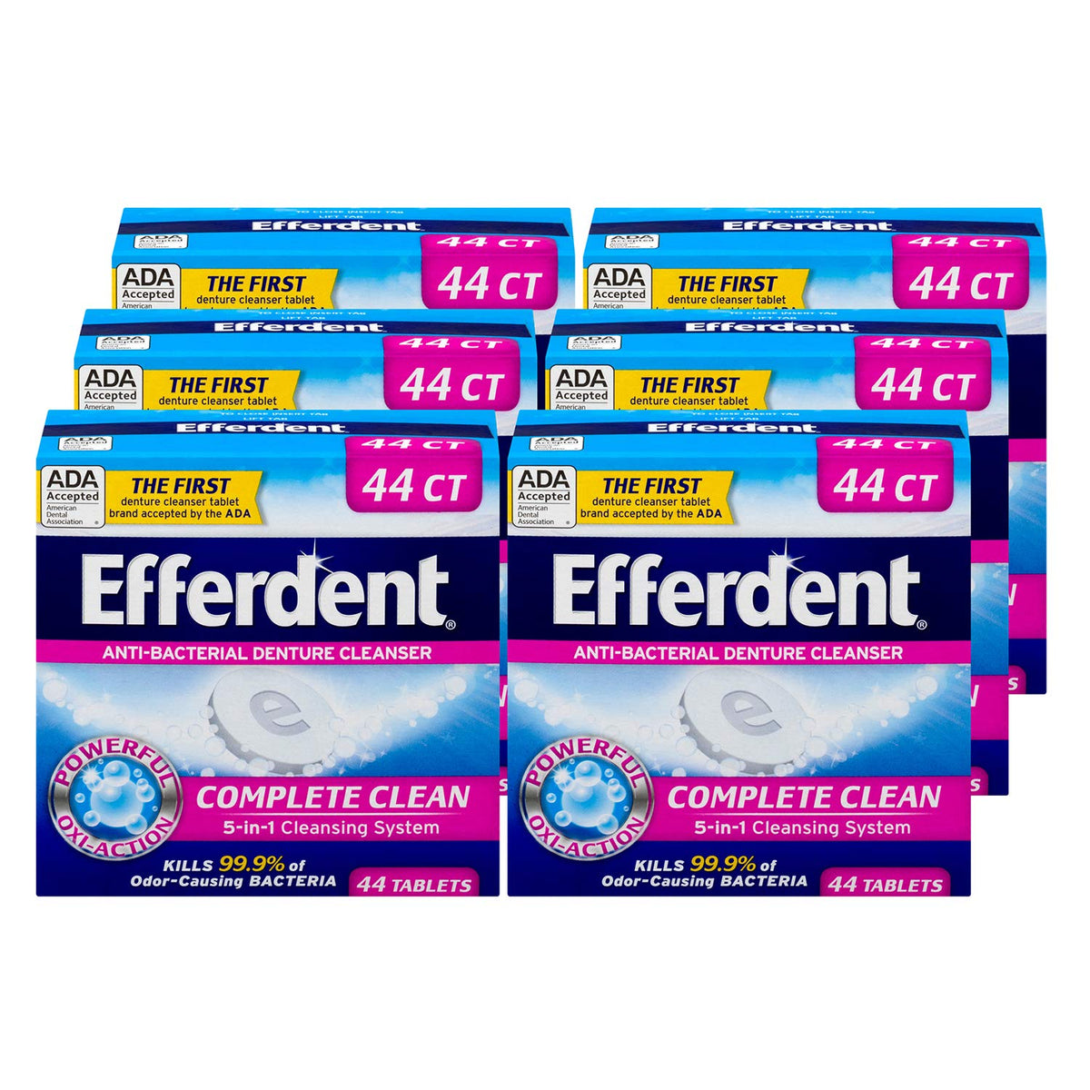 Medtech Efferdent Original Denture Cleanser Tablets - Efferdent Origin ...