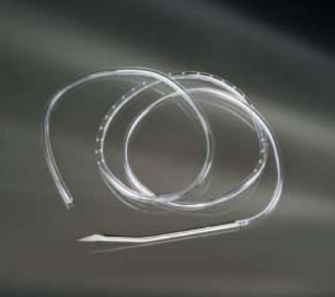 CR Bard PVC Round Drains - PVC Midperforation Round Trocar Drain, 1/4 ...