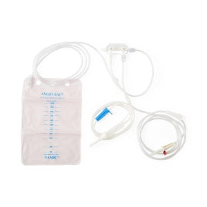 Namic Closed Fluid Systems - Two Valve All Female Manifold, 72" IV Tub ...