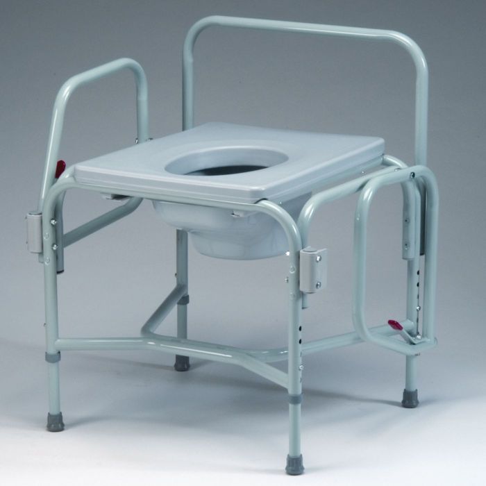 Patterson Medical Heavy Duty 3-in-1 Drop-Arm Commode — Grayline Medical