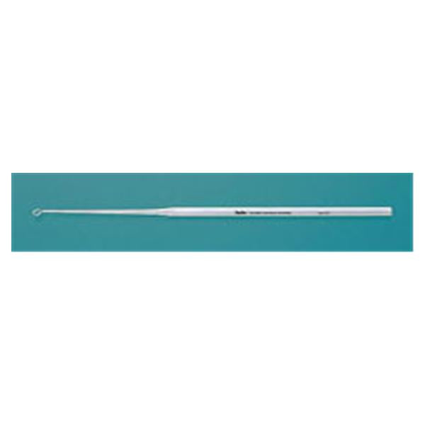Miltex-Integra Miltex Curette Ear Buck 6-1/2" #2 Blunt Tip Angled Stai ...