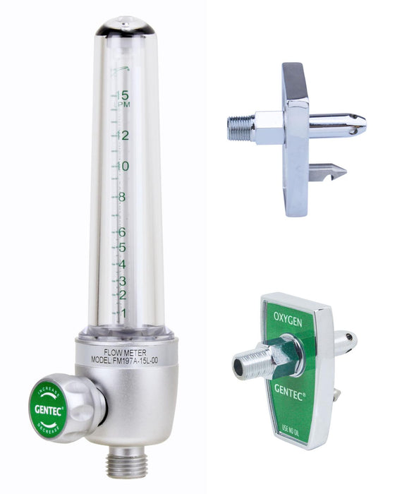 Genstar Technologies Aluminum Oxygen Flowmeters - Oxygen Flowmeter, Al ...