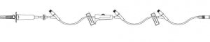 ICU Medical Primary Sets - Primary IV Set, 3 Y-Sites, 100" - 12664-28 ...