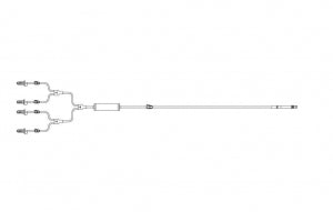 ICU Medical 4-Lead T-UR Irrigation Sets - Urological Connector Irrigat ...