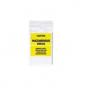 Action Health Hazardous Drug Bags - Hazardous Drug Bag, Yellow, 2 Mil ...