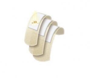 ASO Corp Sheer Bandages - Sheer Bandage, 3/8" x 1.5" - AC2027 ...