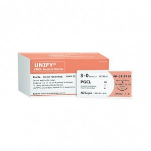AD Surgical Unify PGCL Undyed Needled Absorbable Suture - PGClose Sutu ...