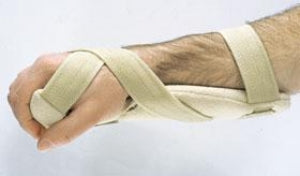 AliMed Long Grip Splint II - Long Grip Hand Splint with Terry Cover ...