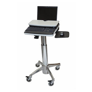 Altus Nonpowered Laptop Carts - Nonpowered Square Dual-Surface Laptop ...