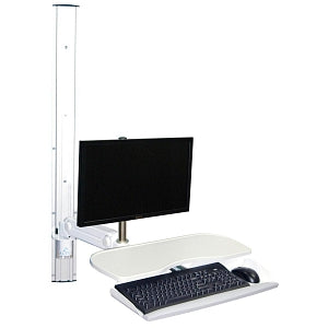 Altus Reach Wall-Mounted Technology Workstations - WORKSTATION, REACH ...