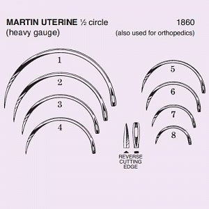 Anchor Products Martin Uterine Suture Needles - Martin Uterine Needle ...