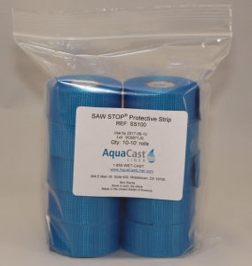 AquaCast Liner Saw Stop De-Flex Protective Strips - Cast Removal Strip ...