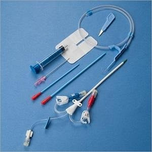 Teleflex Medical 3-Lumen CVC Kits - ARROWg+ard Blue Plus Multi-Lumen C ...