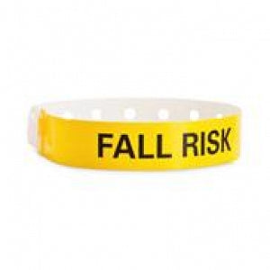 Identiplus Poly Fall Risk Alert Wristbands - Poly Narrow Alert Wristba ...