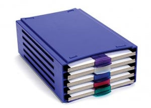 Azer Scientific Cardboard Slide Folder - FOLDER, 5 PLACE, SLIDE TRAY ...