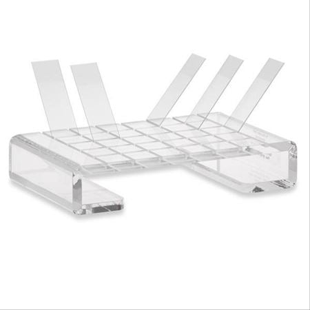 Acrylic Slide Drying Rack Acrylic Slide Drying Rack - 8"L x 5"W x 2"H ...