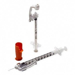 BD SafetyGlide Tuberculin Syringes - 1 mL Tuberculin Syringe with Perm ...