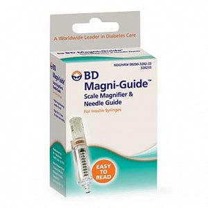 BD Magni-Guide - Insulin Syringe Magnifier Needle Guide - 328233 ...