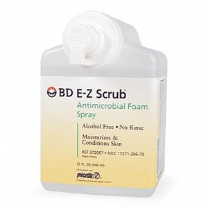 BD E-Z Scrub Antimicrobial Foam Dispenser / Racks - E-Z Scrub Mounting ...