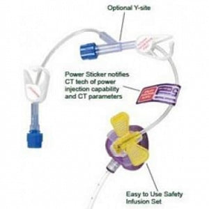 CR Bard PowerLoc Safety Infusion Sets w/Y-injection Site - PowerLoc SI ...