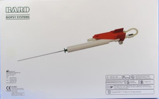 CR Bard Ultrasound Biopsy Probes - Vacora Biopsy Probe with Integrated ...