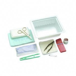 Busse Hospital Dressing Change Trays - Dressing Change Tray with Instr ...