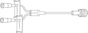 Baxter Catheter Extension Set - Microbore Y-Type Catheter Extension Se ...