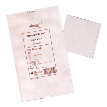 Bioseal Bioseal Orthopedic Felt - Orthopedic Felt, Sterile, Oval, 2.5 ...
