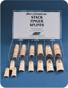 Bird and Cronin Stax Finger Splints - STAX Finger Splint Kit, Clear As ...