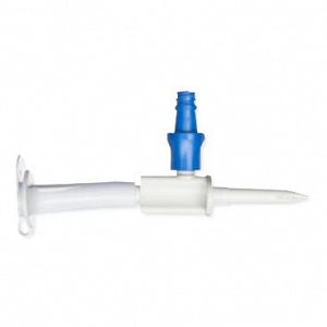 ICU Medical Bags Spikes with Integrated Clave - Bag Spike with Clave P ...
