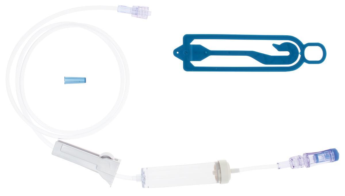 ICU Medical 20 Drop IN Extenstion Sets - 20 Drop Extension Set, with 3 ...