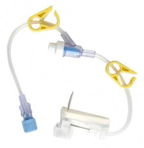 CR Bard Huber Needle Sets - Safestep Huber Needle Set with Cap, 20G x ...