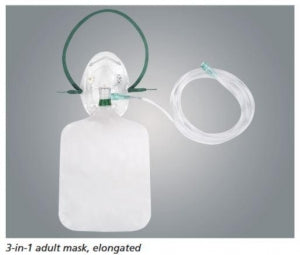 Vyaire AirLife Oxygen Masks - Oxygen Mask, Nonrebreather, 3-in-1, Medi ...