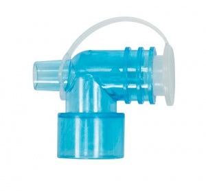 Vyaire AirLife Elbow Adapters - Elbow Adapter with Suction Port and Ca ...
