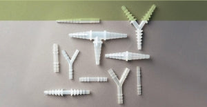 Cardinal Health Medi-Vac Plastic Tubing Connectors - 6-in-1 Y-Type Suc ...