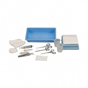 Cardinal Health Standard Laceration Trays - Safety Laceration Pack, wi ...