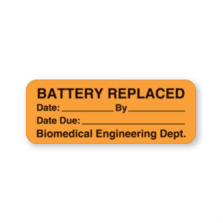 Biomedical Engineering Dept Labels Preventive Maintenance Inspection ...
