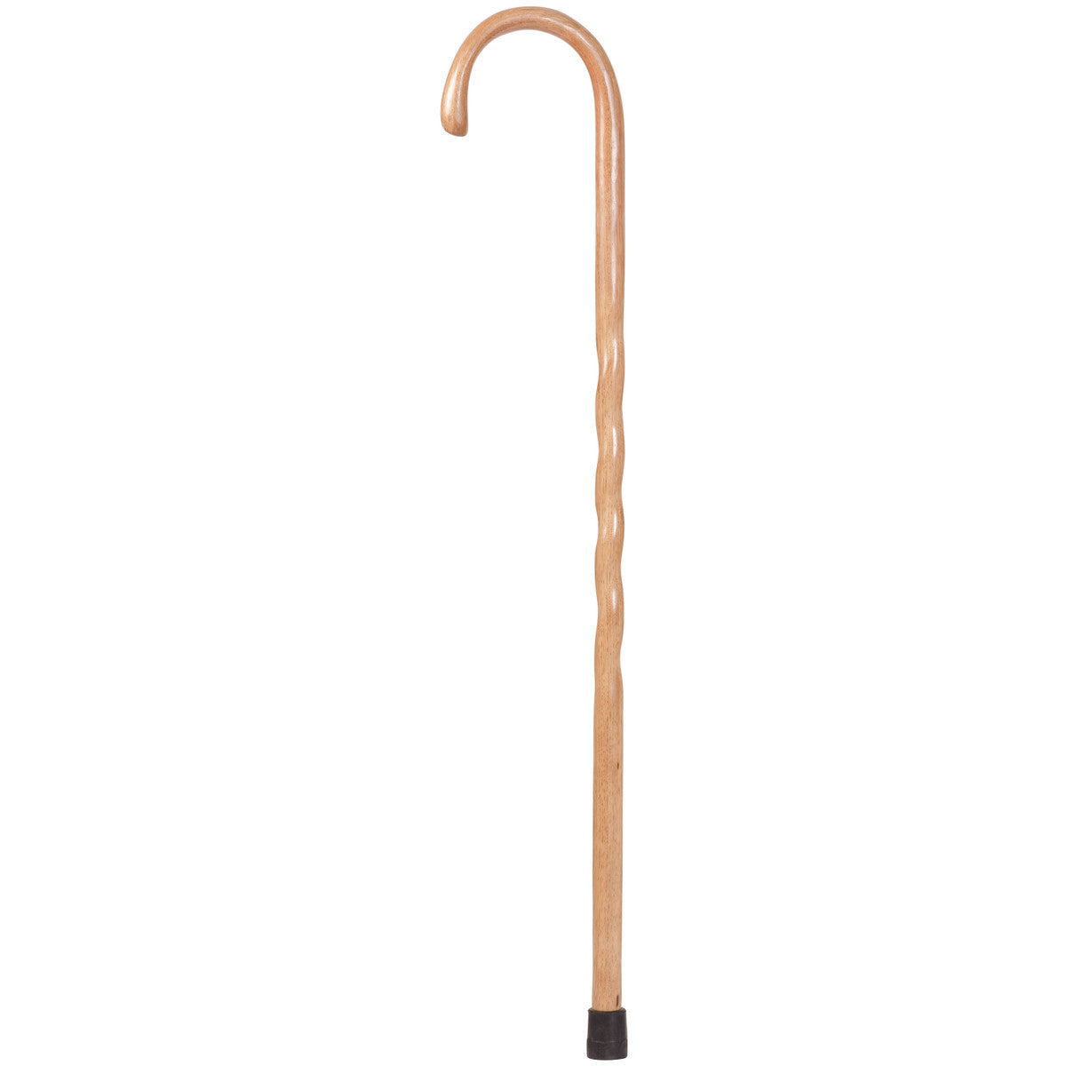 Brazos Walking Sticks Twisted Oak Crook Neck Cane, 37" — Grayline Medical