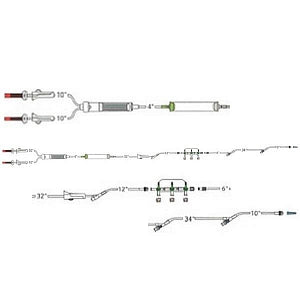 Codan US Corp Positive Pressure Pump Sets - IV set with 170 Micron Fil ...
