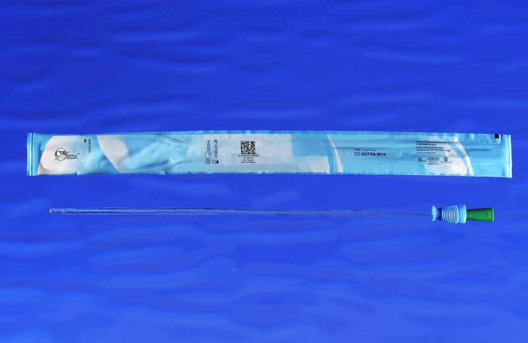 Male Straight Tip Catheters by Cure Medical — Grayline Medical
