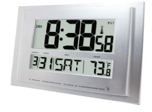 Control Company Traceable Digital Radio Atomic Wall Clock - Traceable ...