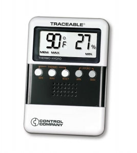 Control Company Traceable Digital Humidity / Temp. Meter - Humidity an ...
