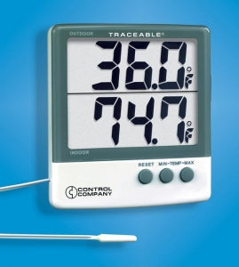 Control Company Traceable Big-Digit Memory Thermometer - Traceable Big ...