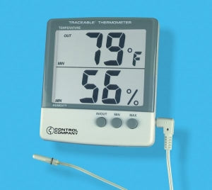 Control Company Traceable Jumbo Humidity / Temperature Meter - Jumbo H ...