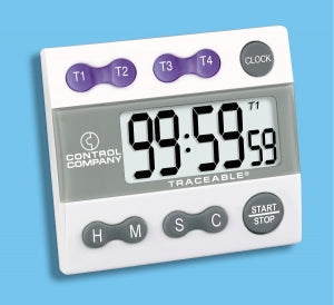 Control Company Traceable Four-Channel Alarm Timer - Traceable Big-Dig ...